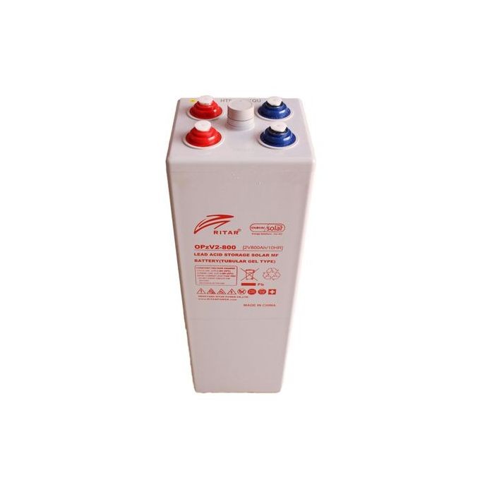 Ritar 1500Ah 2V OPzV Solar Battery | Industrial-Grade