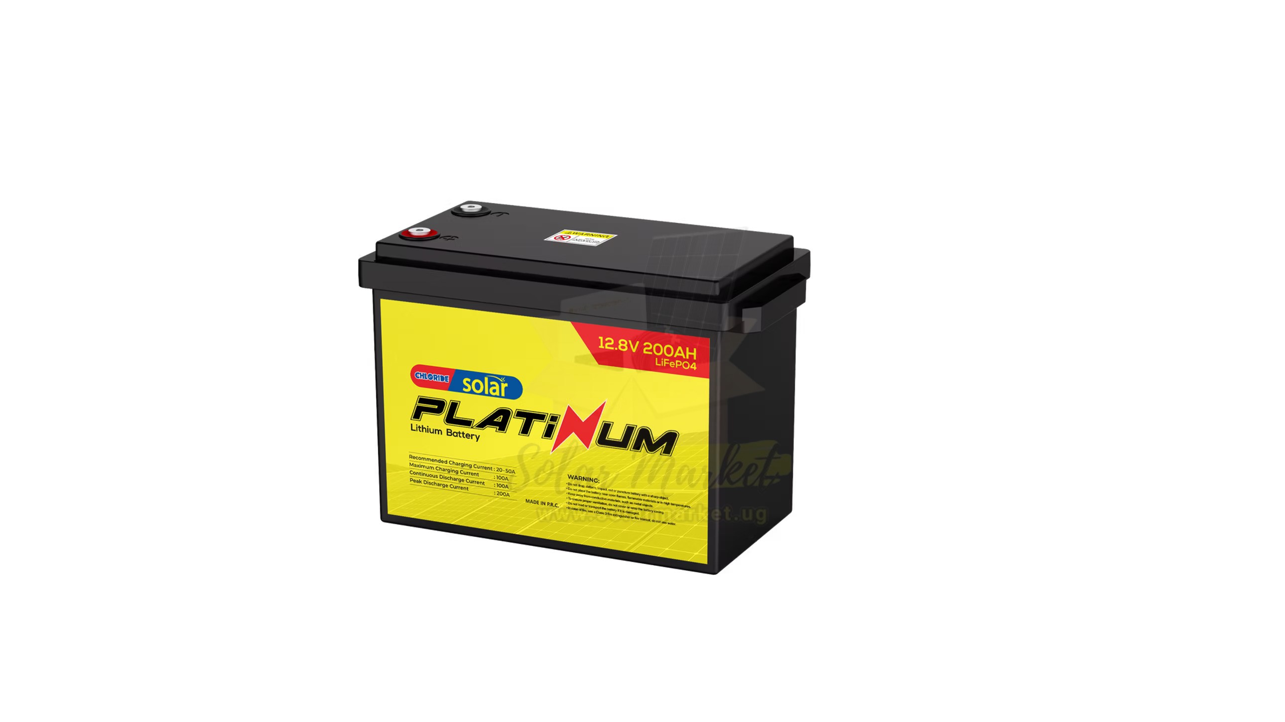 Chloride Exide 200Ah 12V Lithium Battery – Long-Lasting Solar Battery ...